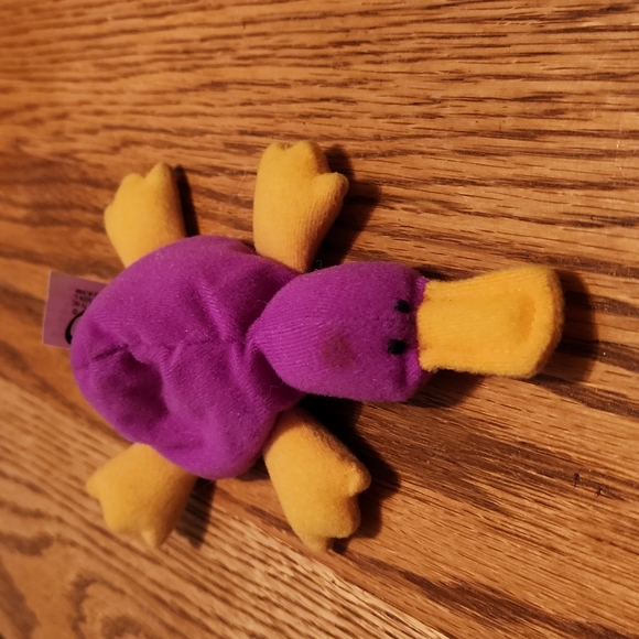 Ty | Other | Mcdonalds Ty Beanie Baby Toy Patti The Platypus 996 Opened ...